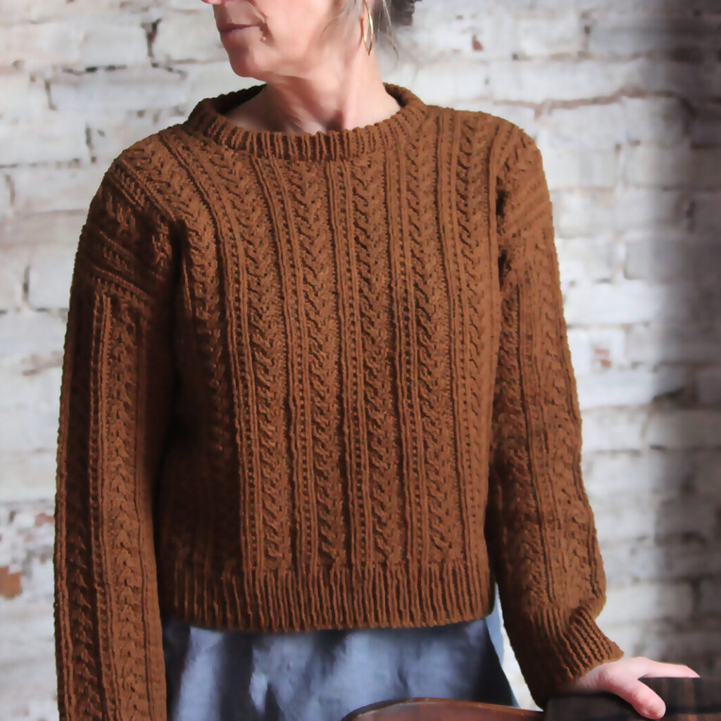 “Pina Colada” sweater by designer Thea Colman – De Rerum natura